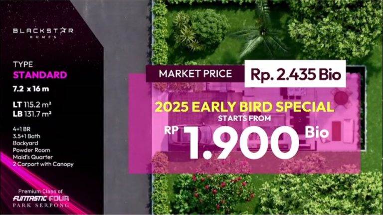 Park Serpong Tahap 4 (Fantastis Four) - Park Serpong by Lippo Homes